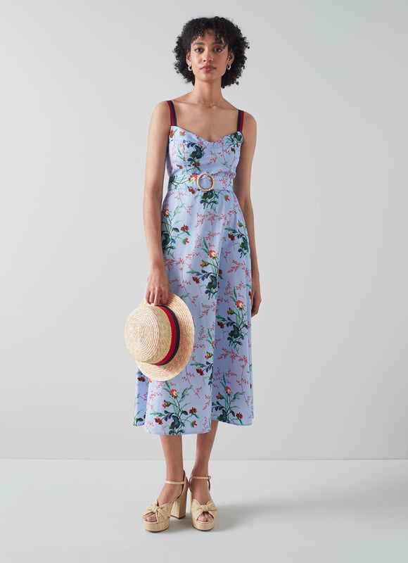 LK Bennett Eleni Dresses, Blue Multi
