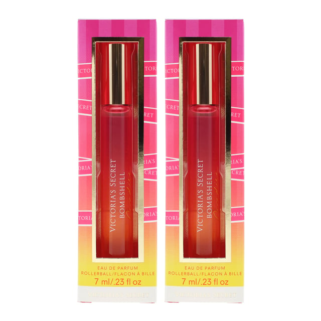 Victoria's Secret Bombshell Paradise Eau De Parfum Rollerball 7ml x 2