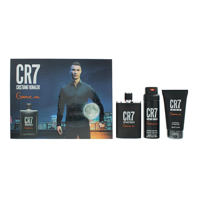 Cristiano Ronaldo Cr7 Game On Eau De Toilette 100ml Gift Set For Him