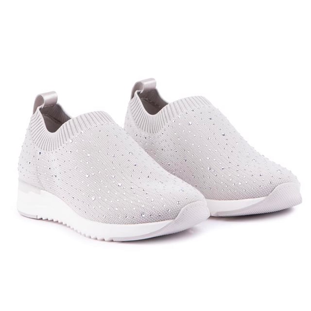Caprice Sequin Slip Trainers