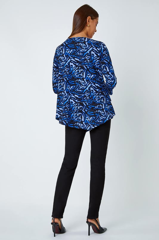 Animal Asymmetric Layer Stretch Top