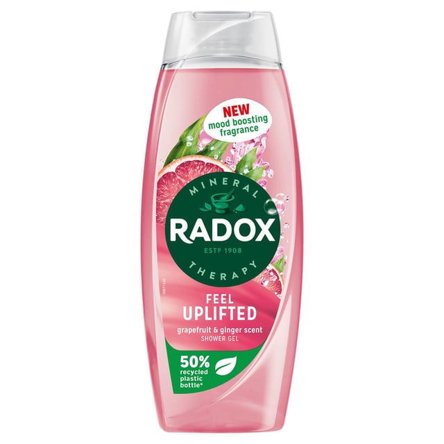 Radox Shower Gel Feel Uplifted With Grapefruit & Ginger Scent 450 ml, 6 ...