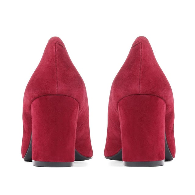 Jones Bootmaker Chrystina Suede Court Shoes