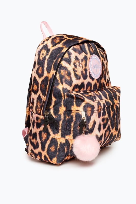 Hype Blush Leopard Backpack
