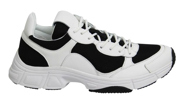 Calvin Klein Daxton Mens White/Black Trainers