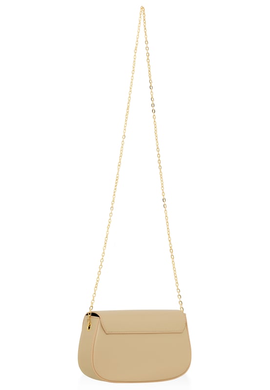 Beige Cross Body Bag