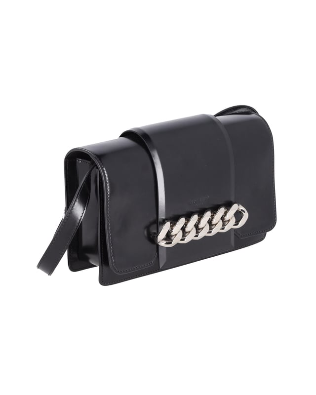 Givenchy Infinity Crossbody Bag in Black Leather