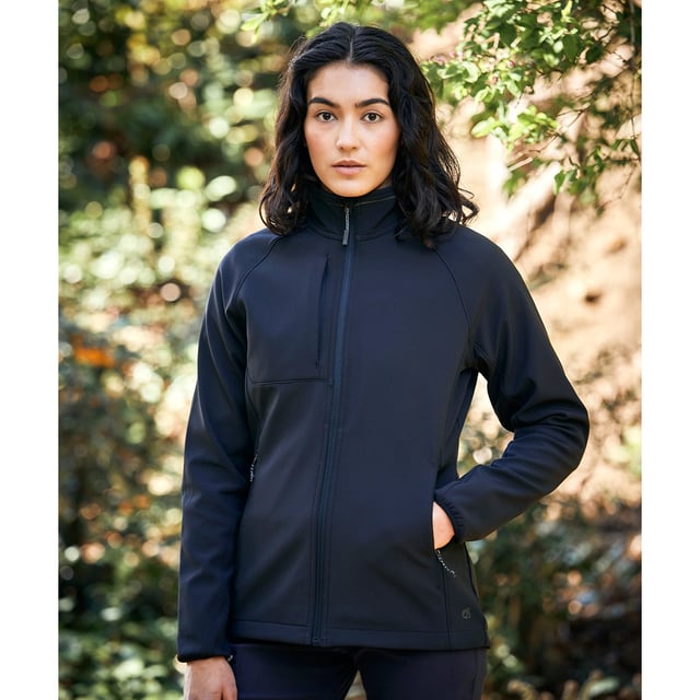 Craghoppers Womens/Ladies Expert Basecamp Soft Shell Jacket (Dark Navy)