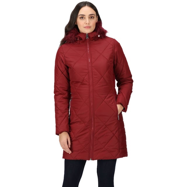 Regatta Womens Fritha II Long Length Padded Coat
