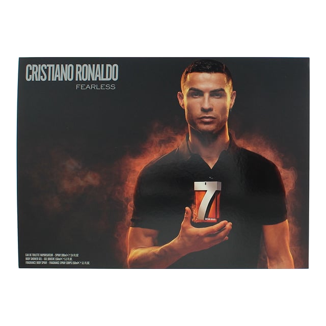 Cristiano Ronaldo Cr7 Fearless Eau de Toilette 100ml Gift Set