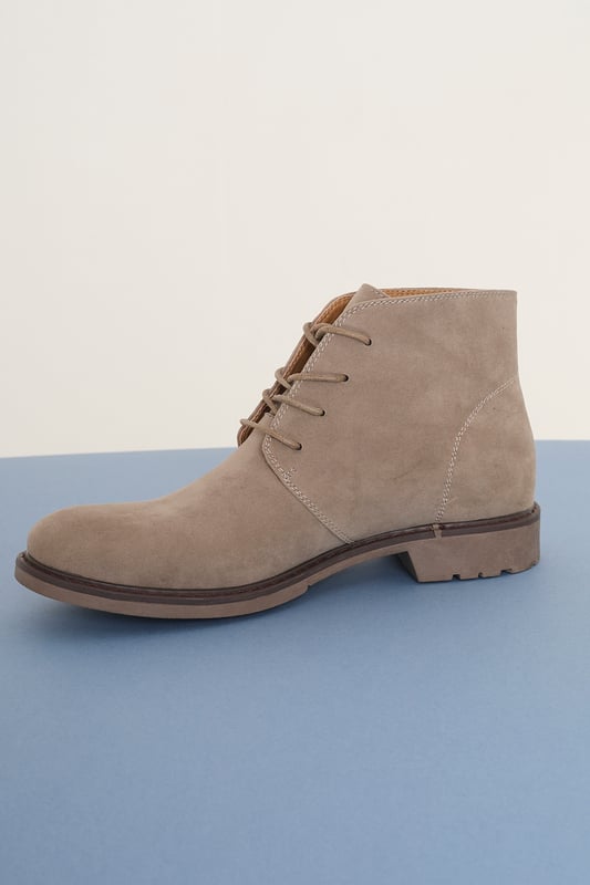 'Oak' Faux Suede Lace Up Desert Boot