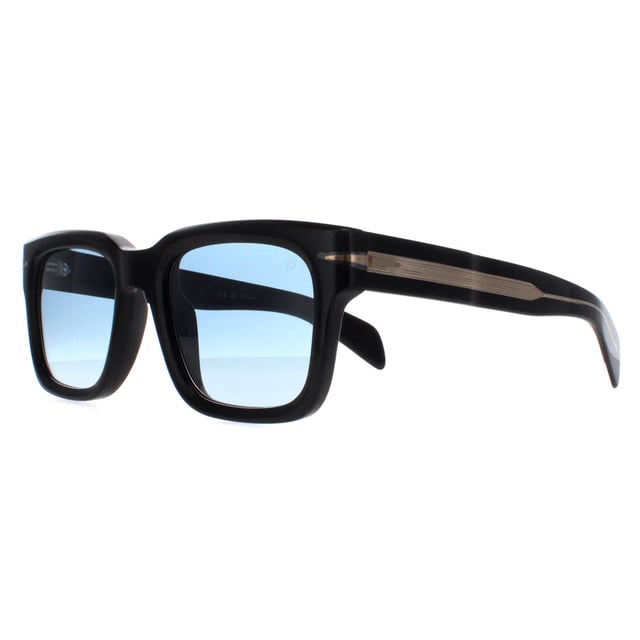 David Beckham Square Mens Black Blue Gradient DB7100/S