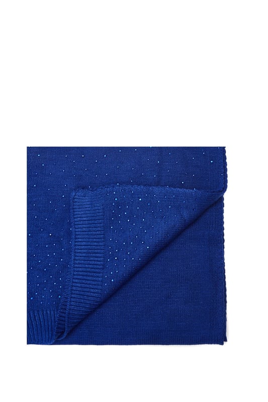 'Praticioscarf' Cobalt Blue Textile Scarf