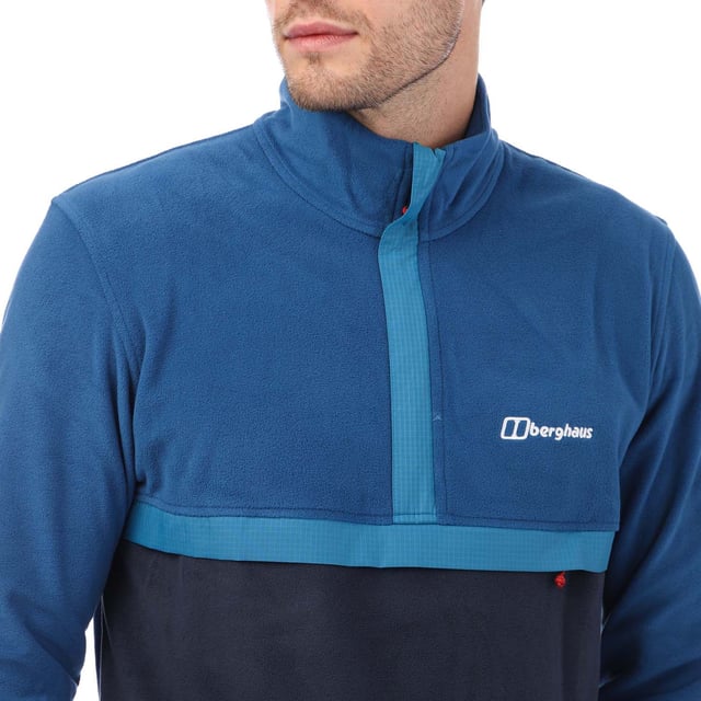Men's Berghaus Aslam Micro Fleece Jacket. in Dark Blue