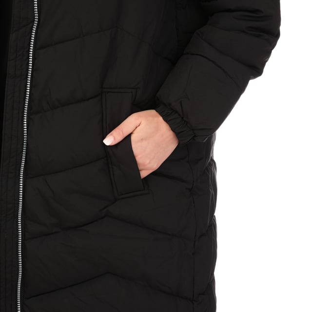 Women's Vero Moda Liga Long Padded Coat in Black