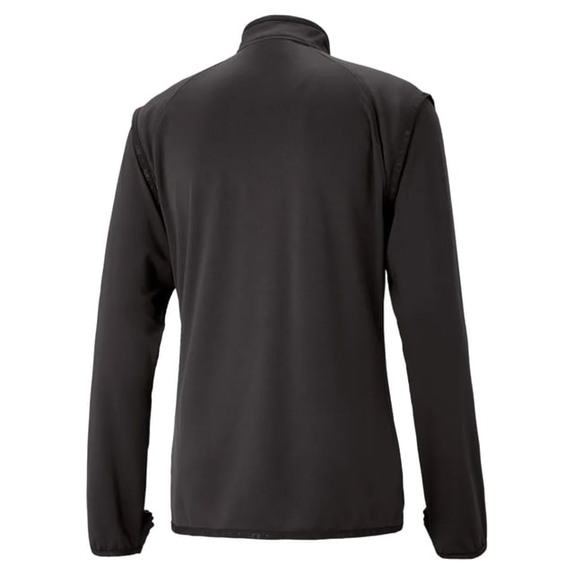 Puma AC Milan 2020-21 Black Warmup Football Training Midlayer 758636 02