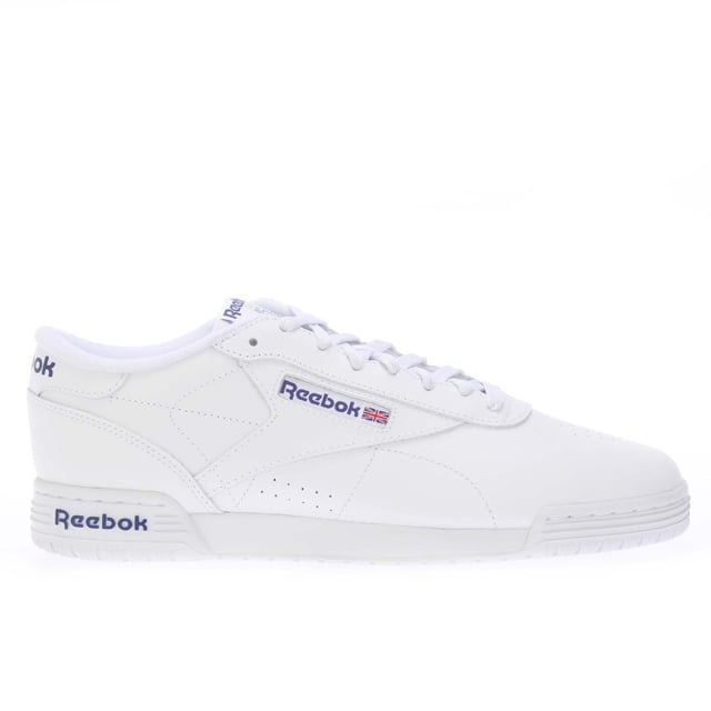 Men's Reebok Classics Ex-O-Fit Lo Clean Logo Intense Trainers in White