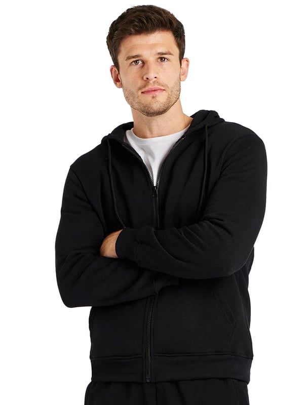 Kruze Mens Zip Up Hoodie Tracksuit