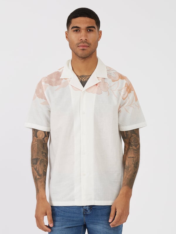 Luke 1977 Havanah 55 Tailored Fit Shirt White