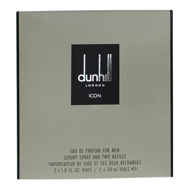 Dunhill Icon Eau de Parfum 30ml Refills and Travel Spray Gift Set For Him