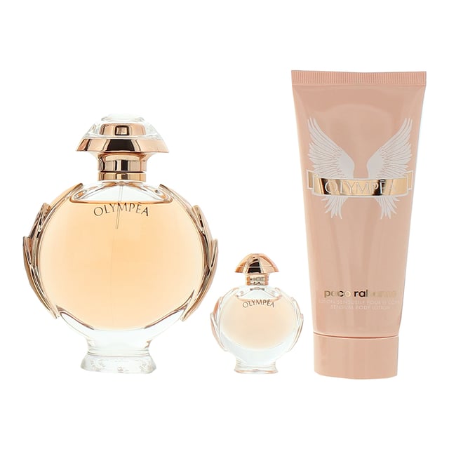 Paco Rabanne Olympea Eau de Parfum 80ml, Eau de Parfum 6ml + Body ...
