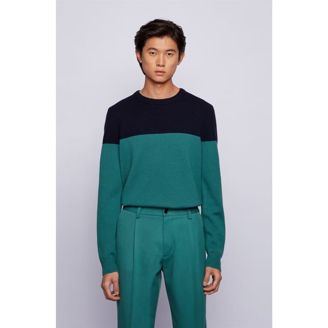 Boss Mens Dilio Crew Neck Jumper