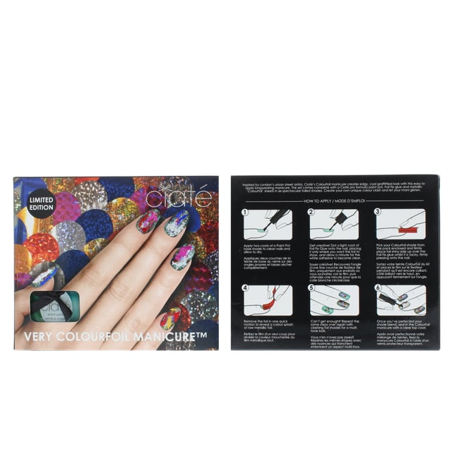 Ciaté Very Colourfoil Wonderland Kaleidoscopic Klash Manicure Kit 13.5ml