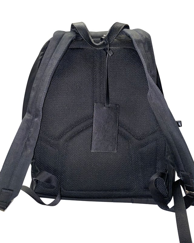 Prada Zip Around Backpack in Black Nylon