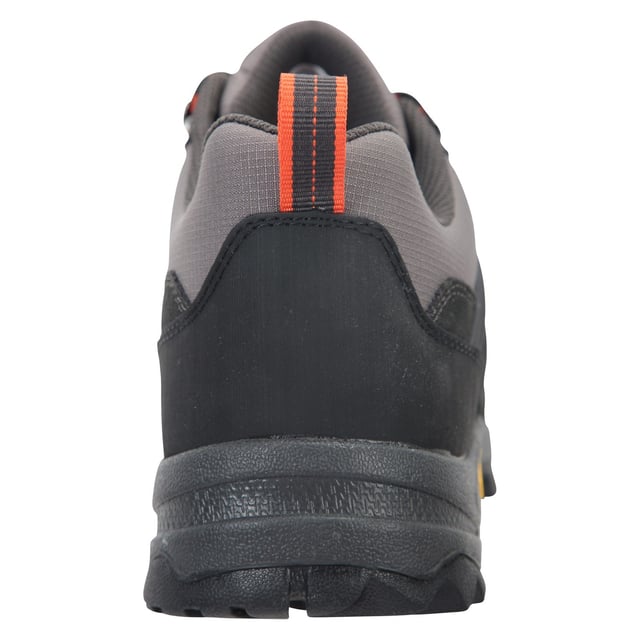 Mountain Warehouse Mens Storm Suede IsoGrip Walking Shoes (Dark Grey)