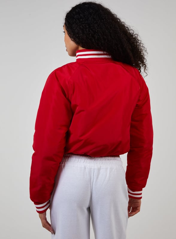 Baseball Cropped Shell Jacket