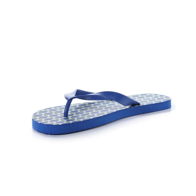 Regatta Mens Bali Geometric Flip Flops (Lapis Blue)