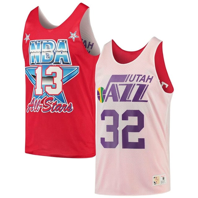 Mitchell & Ness Reversible Utah Jazz Karl Malone Mens Vest