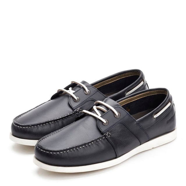 Base London Cabin Waxy Navy Shoes