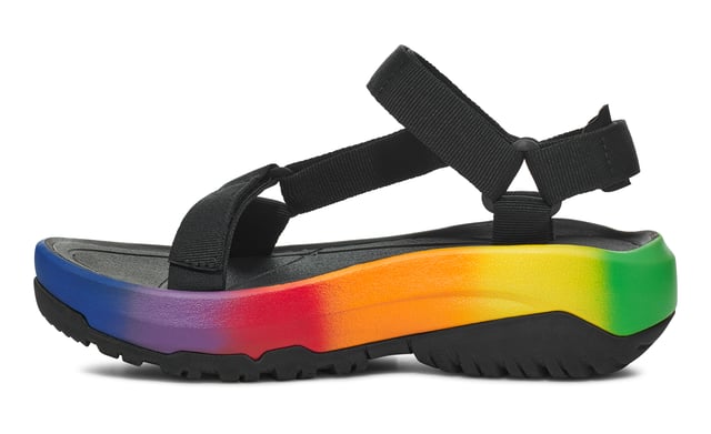 Hurricane Xlt2 Ampsole Brite Sandal Black/ Rainbow