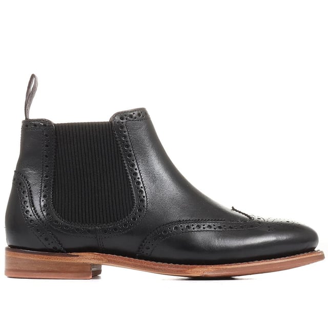Jones Bootmaker Kenia Goodyear Welted Leather Chelsea Boots