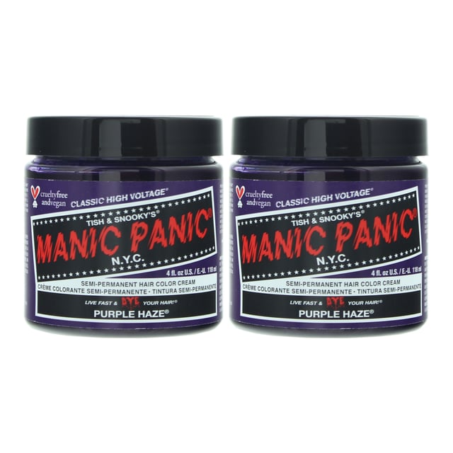 Manic Panic High Voltage Semi Permanent Hair Color Cream 118ml Purple ...