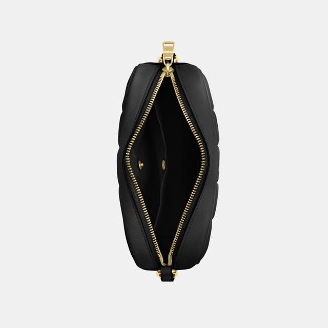 Mini Jamie Camera Bag in Quilted Leather
