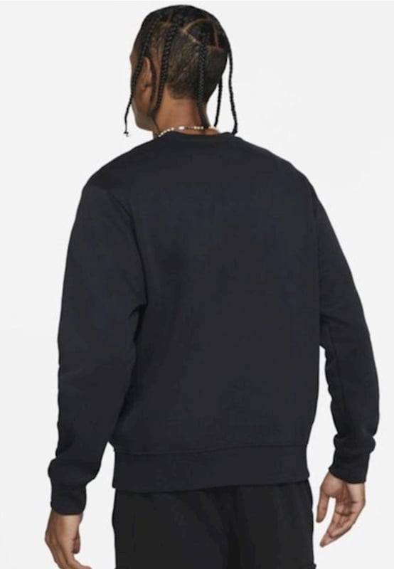 Nike Mens Multi Swoosh Crew Neck Tracksuit in Black