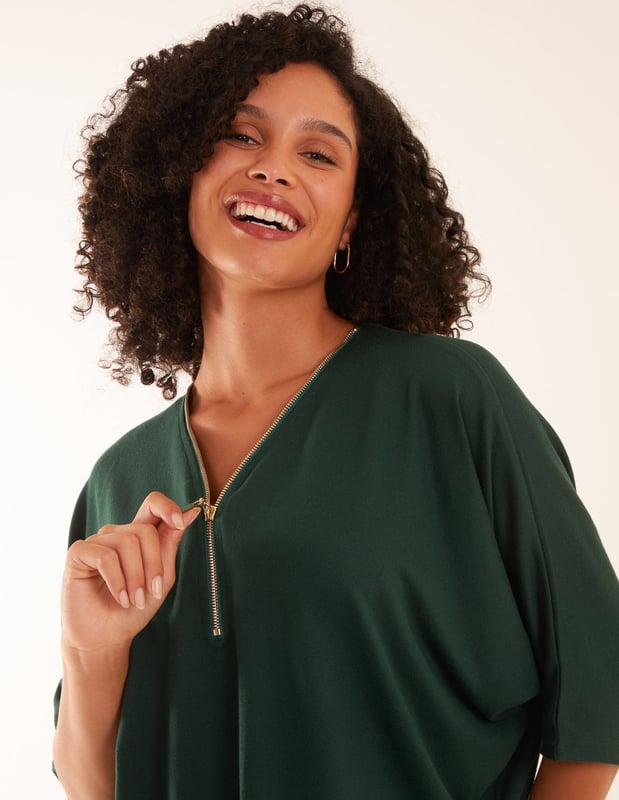 Zip Front Top