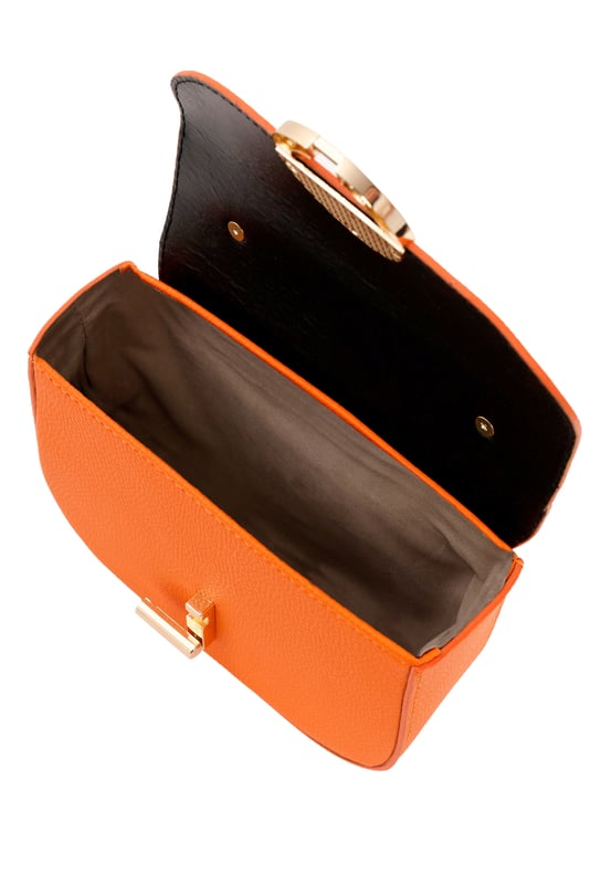 Orange Cross Body Bag