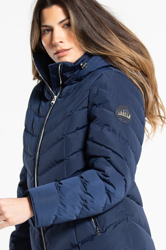 Longline Puffer Jacket