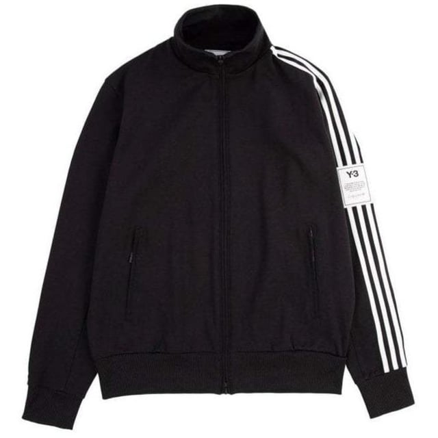 Y-3 Men's 3-Stripe Classic Track Jacket Black