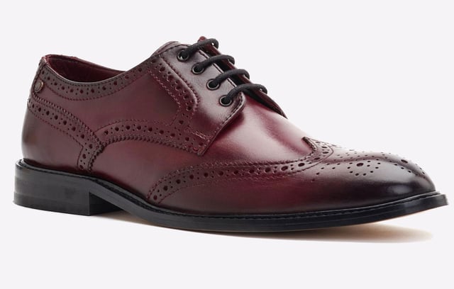 Base London Chaplin LEATHER Mens Brogues