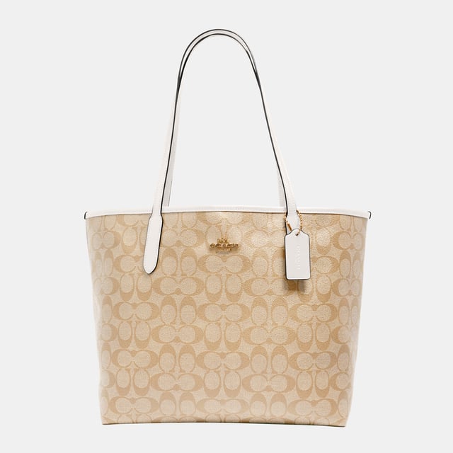 Signature PVC City Tote Bag