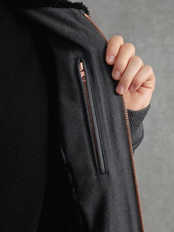 The Flight Jacket 3.0 - Cobble Grey-Cobble Grey