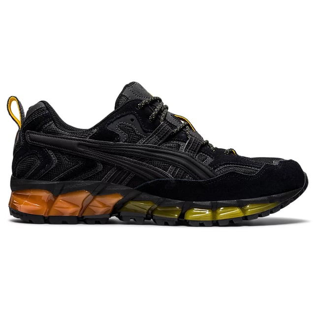 Asics black trainer store