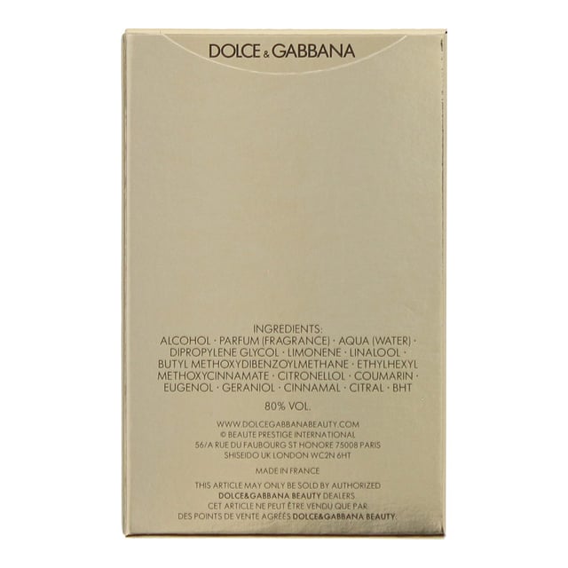 Dolce & Gabbana The One Gold For Men Eau De Parfum 50ml