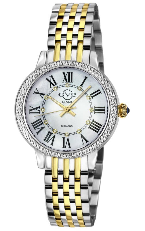 Astor III MOP Dial Swiss Quartz Stainless Steel Diamond Watch