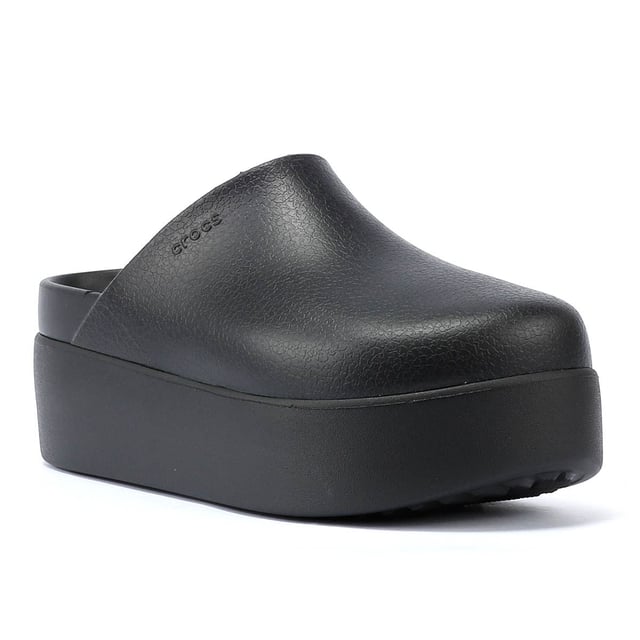 Crocs Dylan Platform Frauen Schwarz Clogs