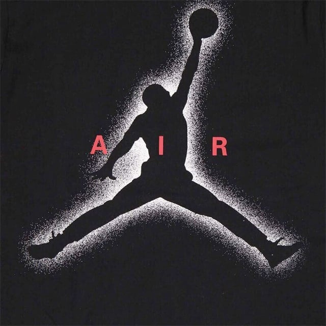 Nike Air Jordan Graphics T Shirt In Black